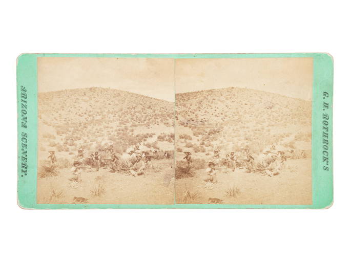 [NATIVE AMERICANS]. ROTHROCK, G.H. (1843-1924), photographer. Indians ...