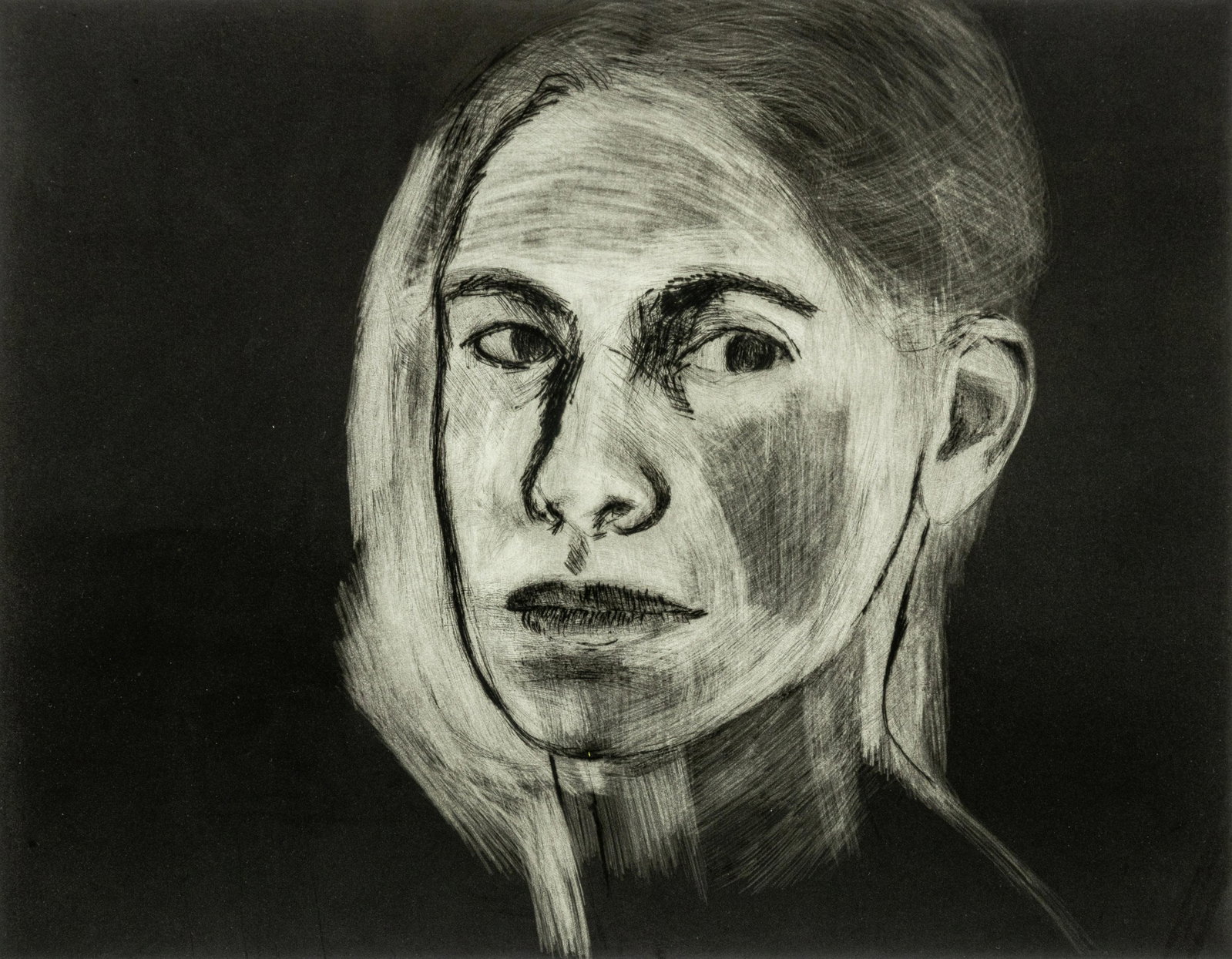 Sylvia Plimack Mangold (american, B. 1938) Self Portrait, State Ii, 1993