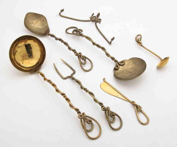 A Collection Of Brass Serving Articles, Joe Spoon