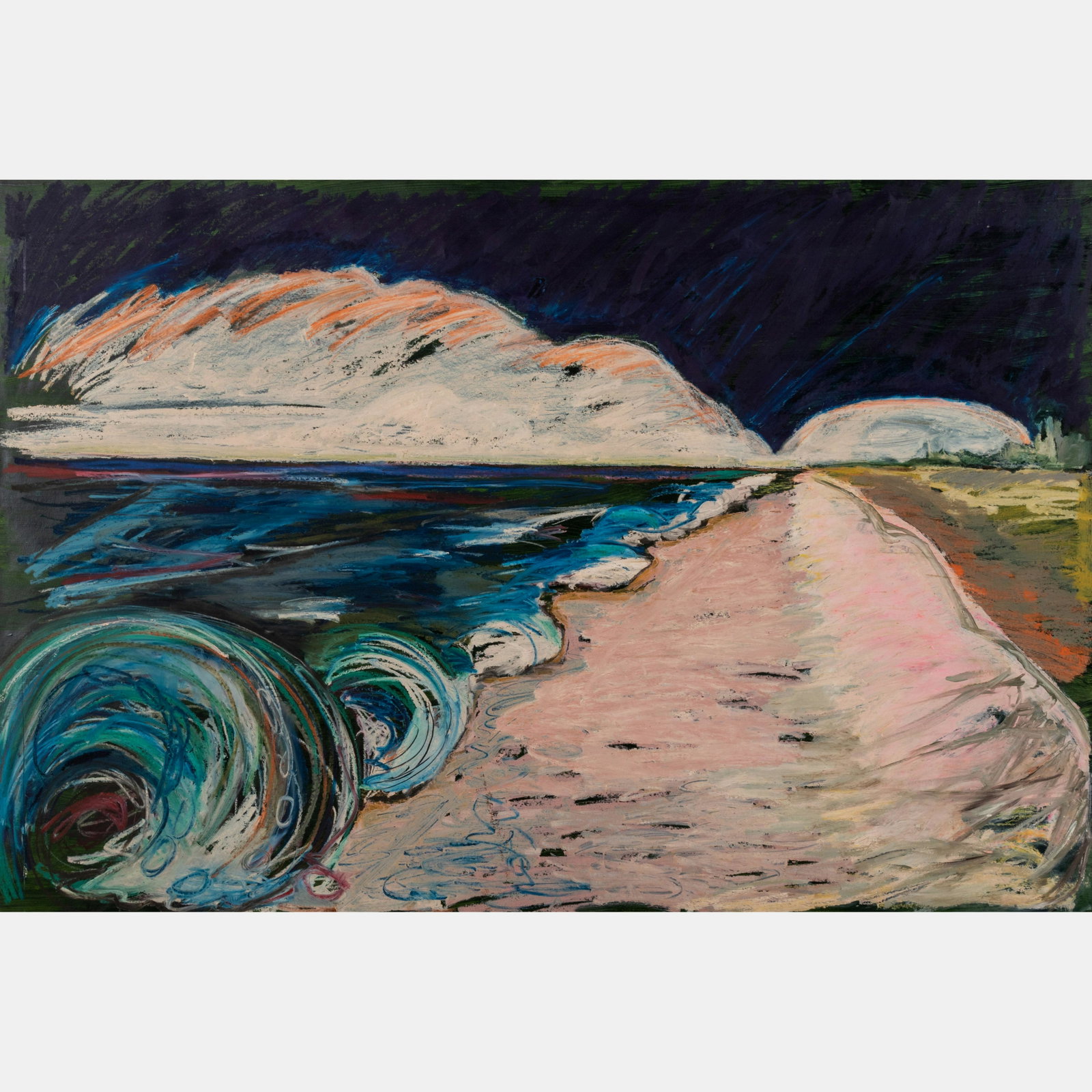 Marcia King (american, 1931 2011) Untitled (landscape)