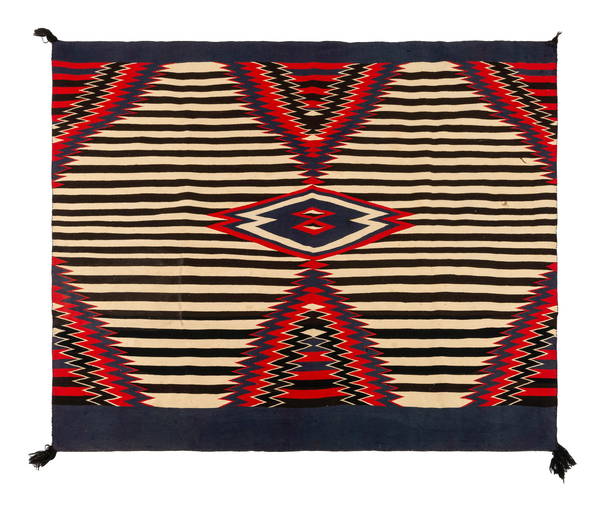 Navajo Germantown Third Phase Pattern Weaving / Rug (#0502) on Sep 09 ...