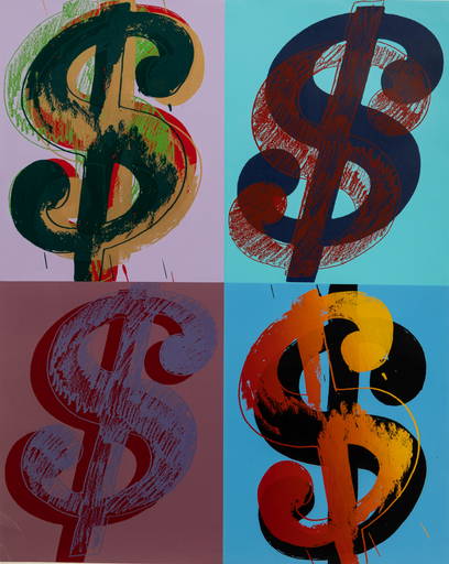 Andy Warhol (american, 1928 1987) $ (quadrant), 1981 Andy Warhol (american, 1928 1987) $ (quadrant), 1981