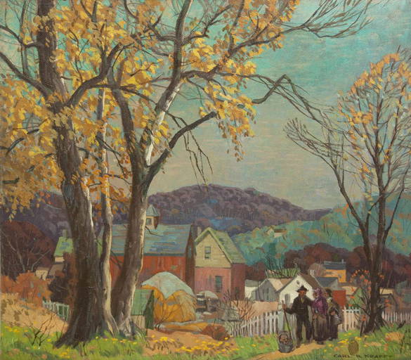 Carl Rudolph Krafft, (american, 1884 1938), Ozark