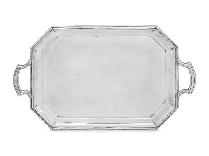 A German Silver Tray