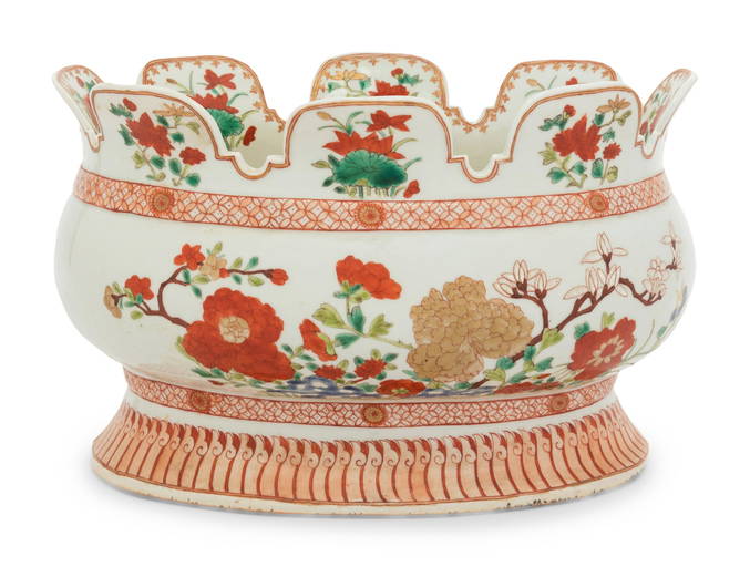 A Chinese Export Porcelain Verriere or Monteith Bowl - Oct 18, 2022 ...