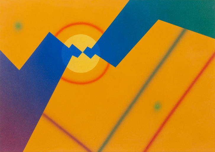 Raymond Jonson (American, 1891-1982) Watercolor No. 6, 1950 - Nov 01 ...