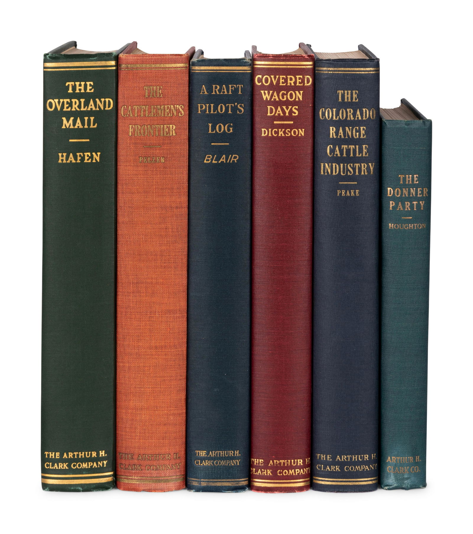 [arthur H. Clark Company] [western Americana]. A Group Of 7 Works In 7 ...