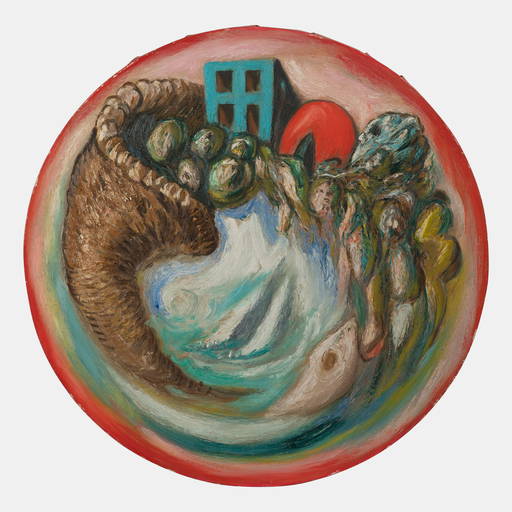 Roberto Barni (italian, B. 1939) Cornucopia