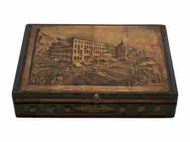 Jonas Weber Paint-Decorated Dresser Box - Jan 08, 2022 | New England ...