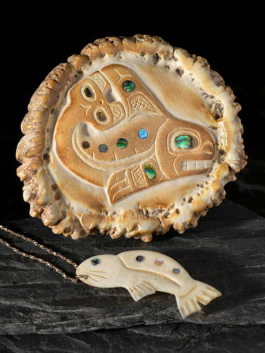 Patty Fawn (Cherokee-Adopted Kwakwaka'wakw, 20th century) Antler Killer ...