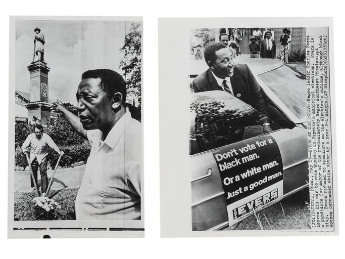 [civil Rights]. Evers, Charles (1922 2020). A Group Of 3 Items Involving The African American Mayor