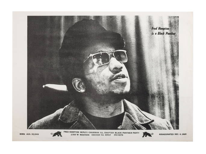 [BLACK PANTHERS]. Fred Hampton is a Black Panther . . . Assassinated ...
