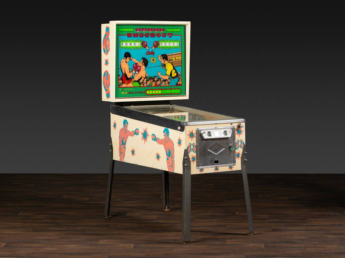 A Bally Knockout Pinball Machine