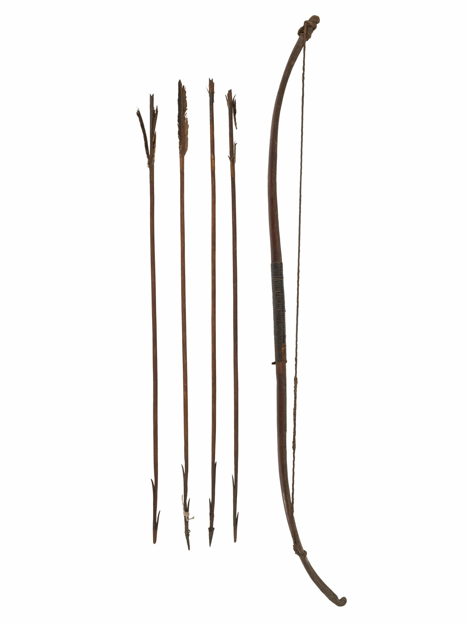 Northern California Sinew-backed Bow, With Arrows - Apr 21, 2023 ...