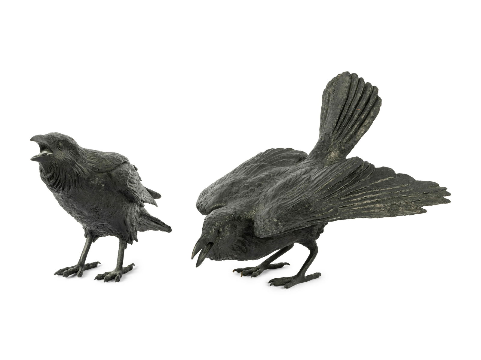 Jim Eppler (american, B. 1950) Two Works: Raven Vi B, Edition 48/50 ...