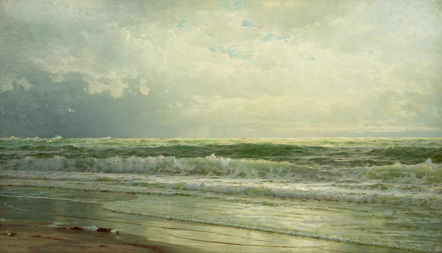William Trost Richards (american, 1833 1905) Seascape, 1902