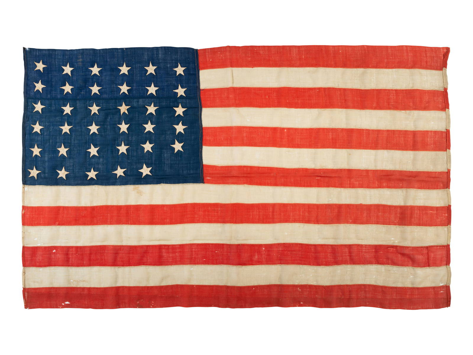 [flags] -- [civil War]. Group Featuring A 35-star Flag And The 1864 ...