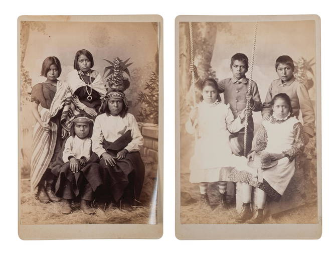 Choate, John N. (1848 1902), Photographer. A Pair Of Cabinet Cards ...