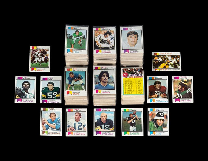A Complete Set Of 1973 Topps Football Cards (528/528) Auction
