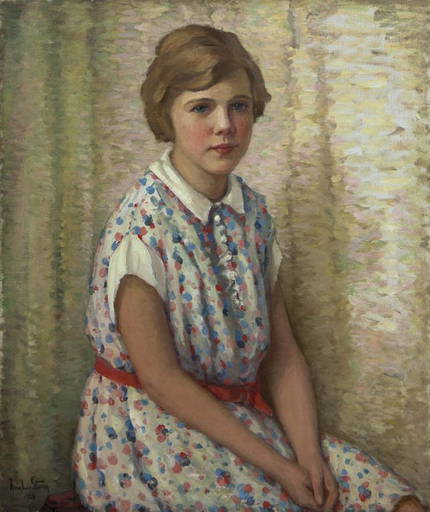 Anna Lee Stacey, (american, 1865 1943), Portrait Of