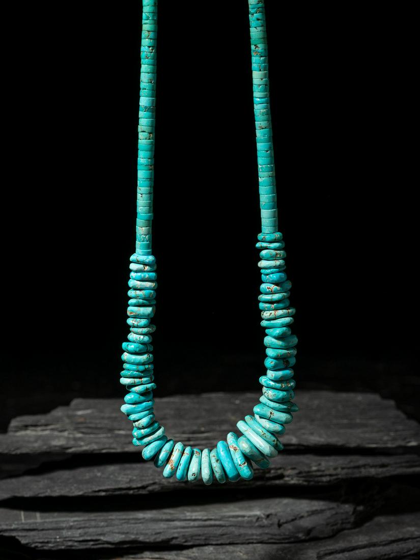 Joe And Terry Reano (kewa, B. 1940 And B. 1935) Single-strand Natural ...