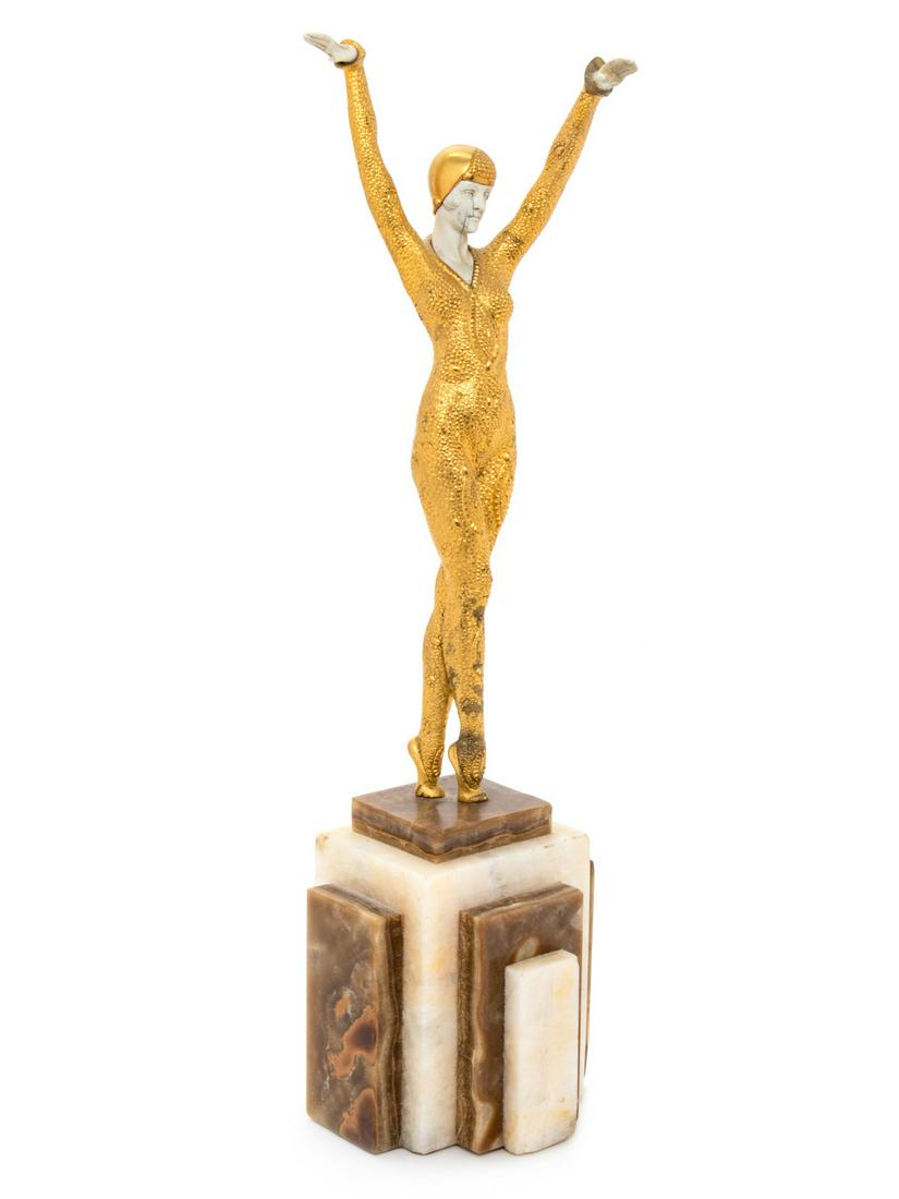 After Dimitri Chiparus (romanian/french, 1886-1947) Dourga, 1925 Auction