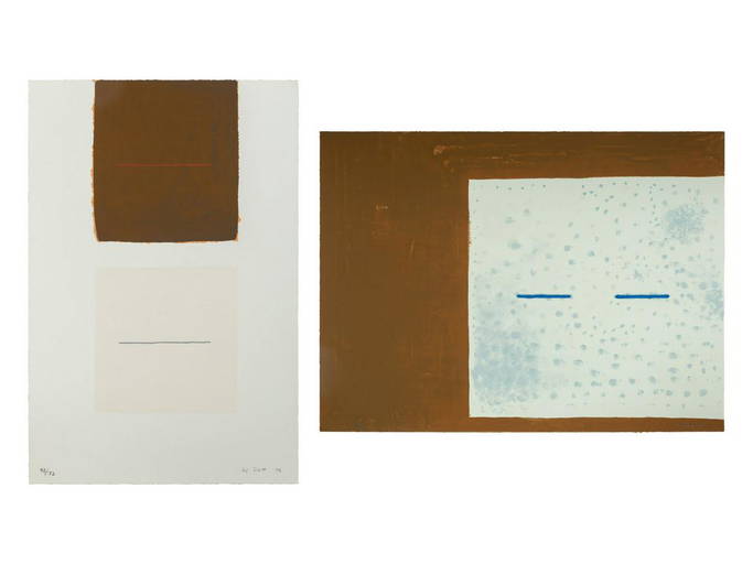 William Scott (british, 1913 1989) Brown And White Related And Areas ...