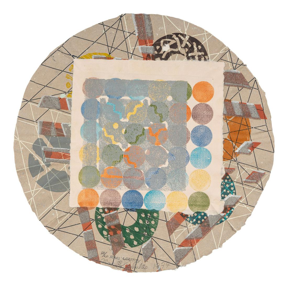 Alan Shields (american, 1944-2005) Noah's Chastity, 1977 Auction