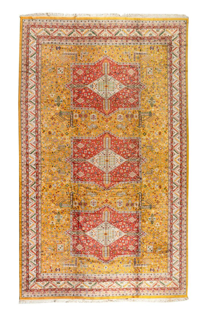A Mustafa-design Wool Rug Auction