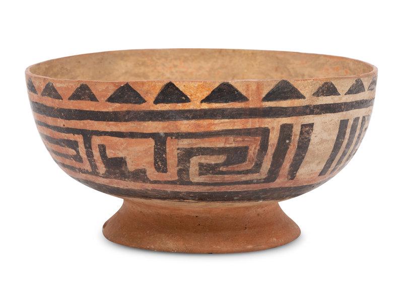 A Nazca Painted Terracotta Bowl Auction