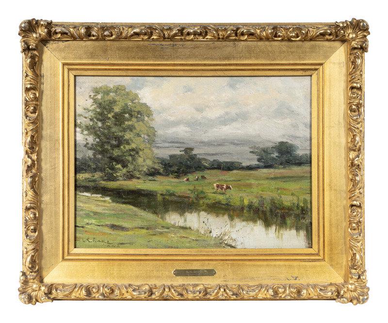 Lawrence Carmichael Earle (american 1845–1921) Pastoral Scene, 1908 Auction