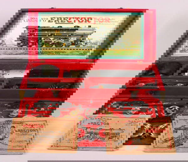 81: An A.c. Gilbert Erector Set,
