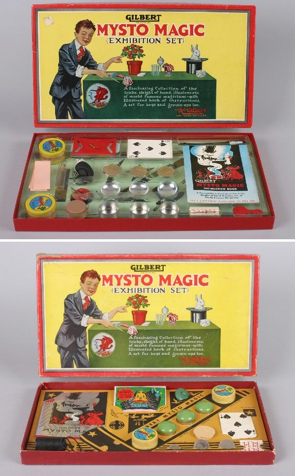 496: An A.C. Gilbert Mysto Magic Exhibition Set,