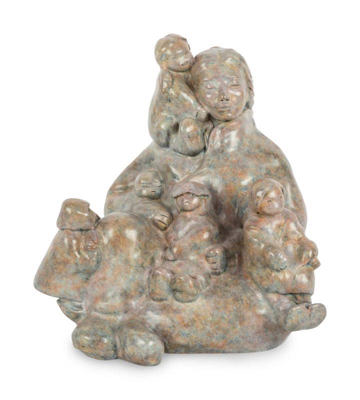 Jr Eason (american, 20th Century) All Of The Children, Edition 8/25 Auction