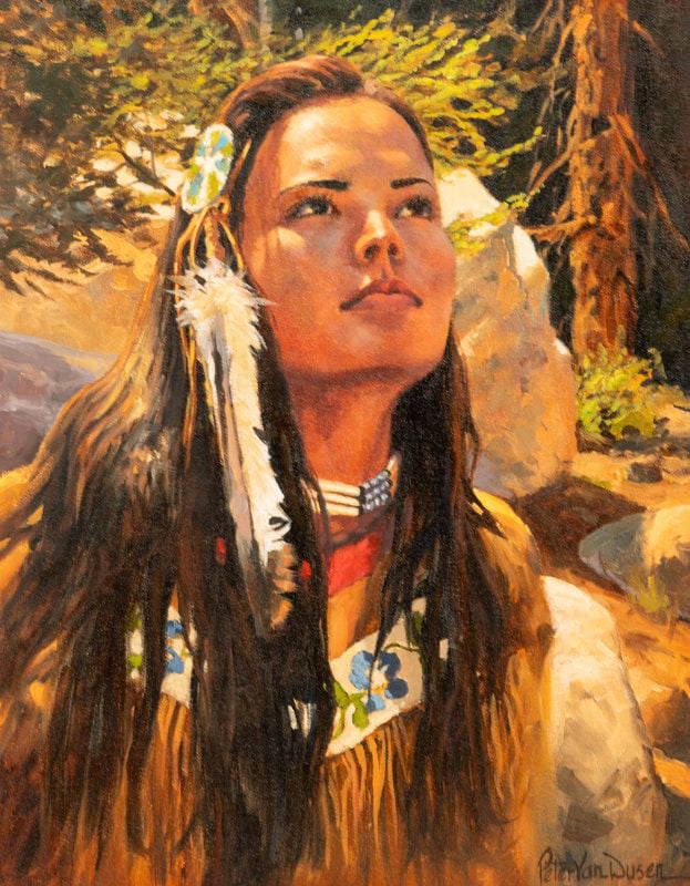 Peter Van Dusen (american B. 1929) Dreams - Jodie Potts Auction