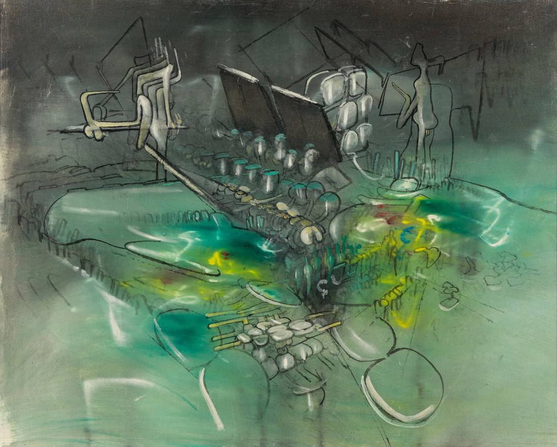 Roberto Matta (chilean, 1911-2002) Untitled, 1959 Auction