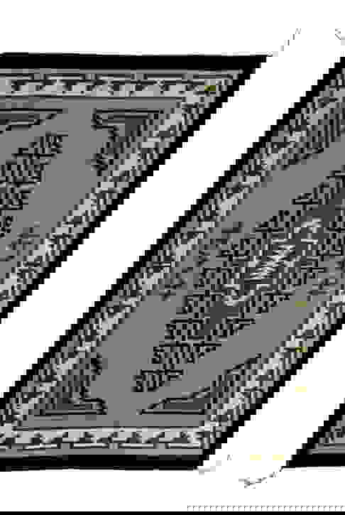 Navajo Two Grey Hills Weaving / Rug Auction