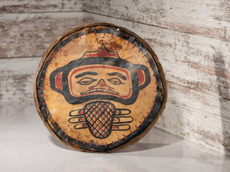 Haida Painted Drum Auction