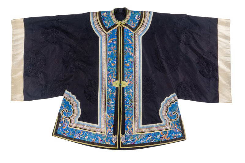 A Chinese Silk Embroidered Ladies' Jacket Auction