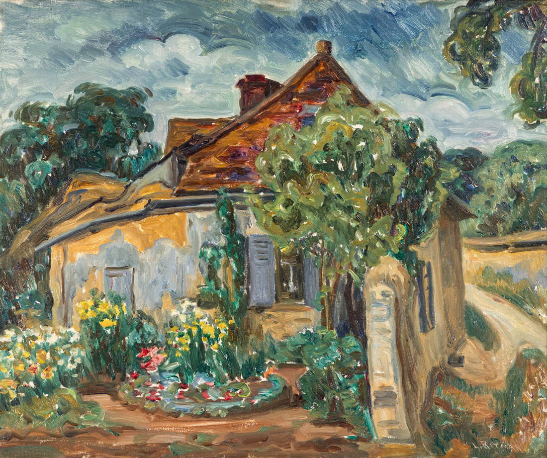 Louis Ritman (american, 1889-1963) The Garden, C. 1915 Auction
