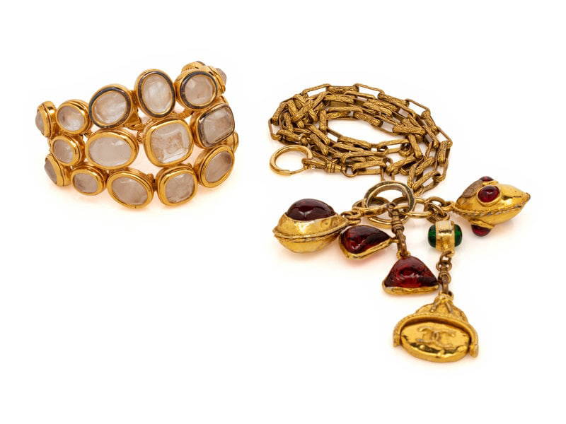 Goossens Paris Bracelet And Chanel Necklace Auction