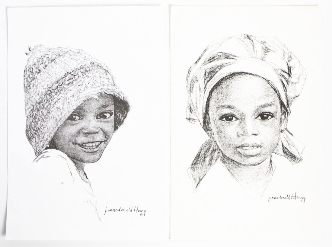 2718: J. MacDonald Henry, (20th century), Portraits (a