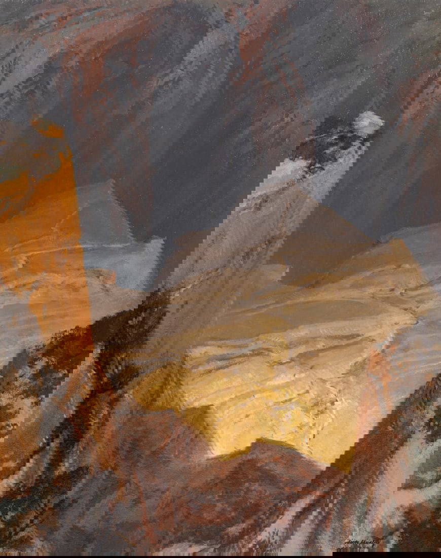 Wilson Hurley (american, 1924-2008) Tonto Plateau, 1975 Auction