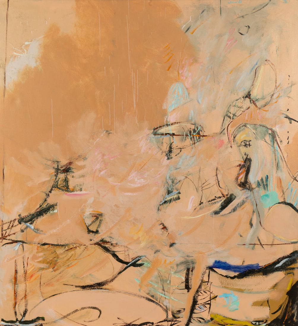 Sam Scott (american, B. 1940) Abstract , 1981 Auction