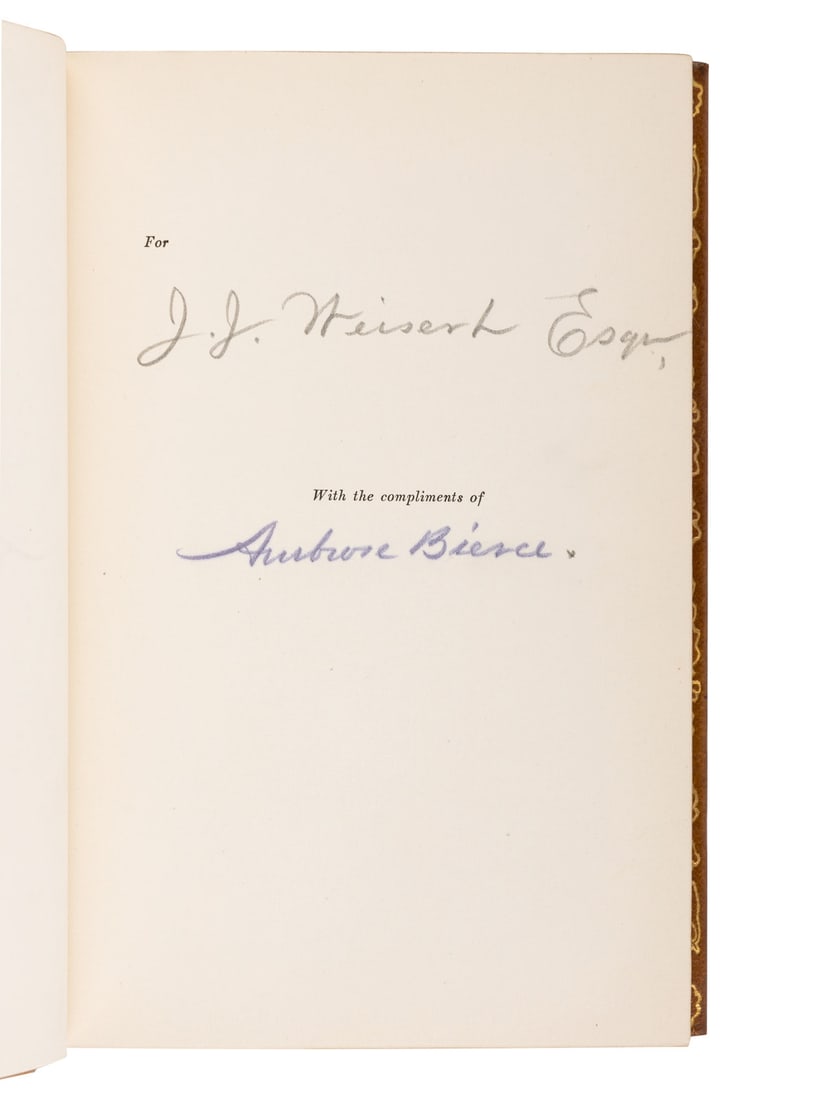 Bierce, Ambrose. The Collected Works. First Edition, Limited Issue ...