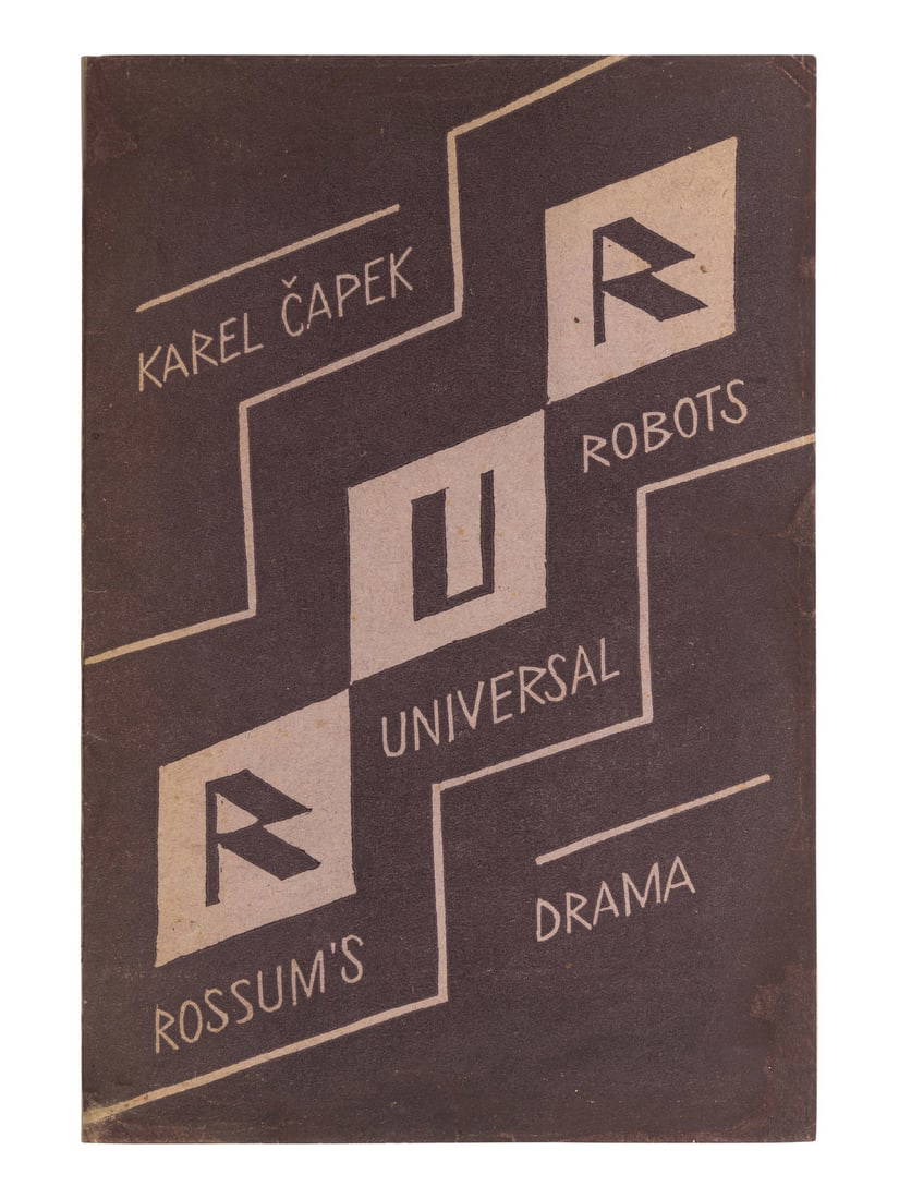 Čapek, Karel. R.u.r. Rossum's Universal Robots. First Edition In The ...