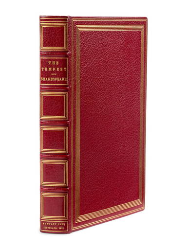 [rowfant Club]. Shakespeare, William. The Tempest. Limited Edition.