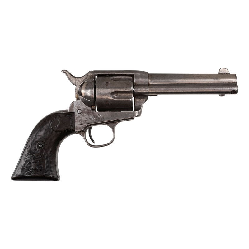 Refinished 1st Generation Colt Single Action Army Revolver Auction