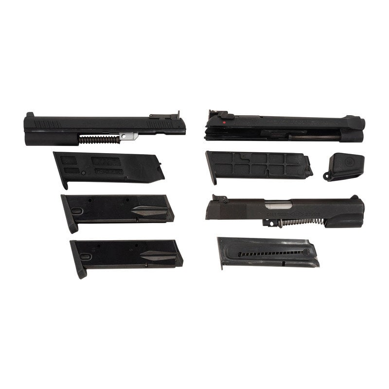 Lot Of Three .22 Conversion Kits Including Colt Service Model Ace .22 ...