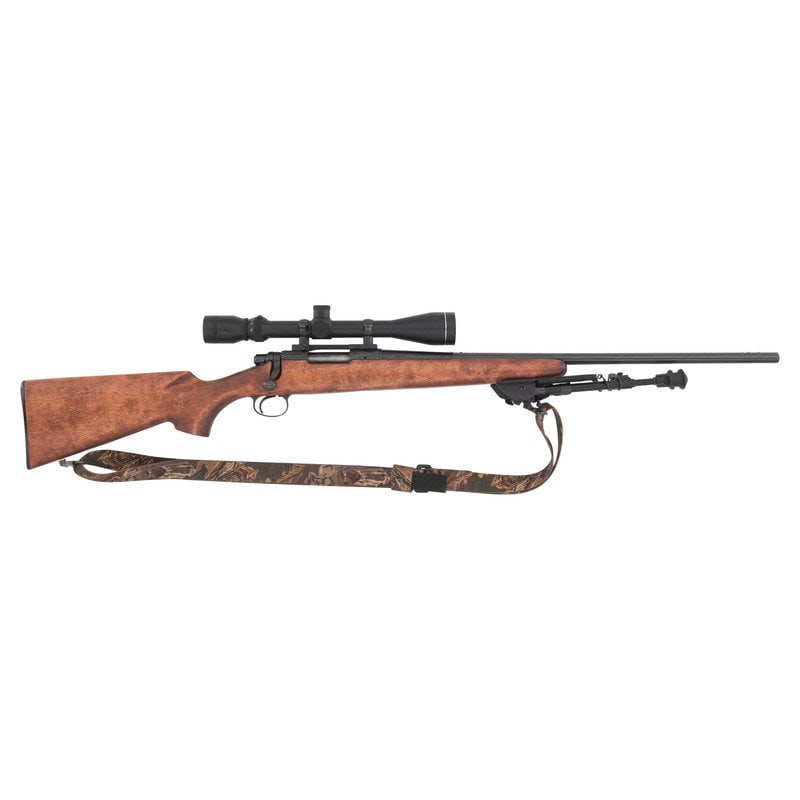 * Remington Model 78 Sportsman Rifle With Scope And Bipod Auction